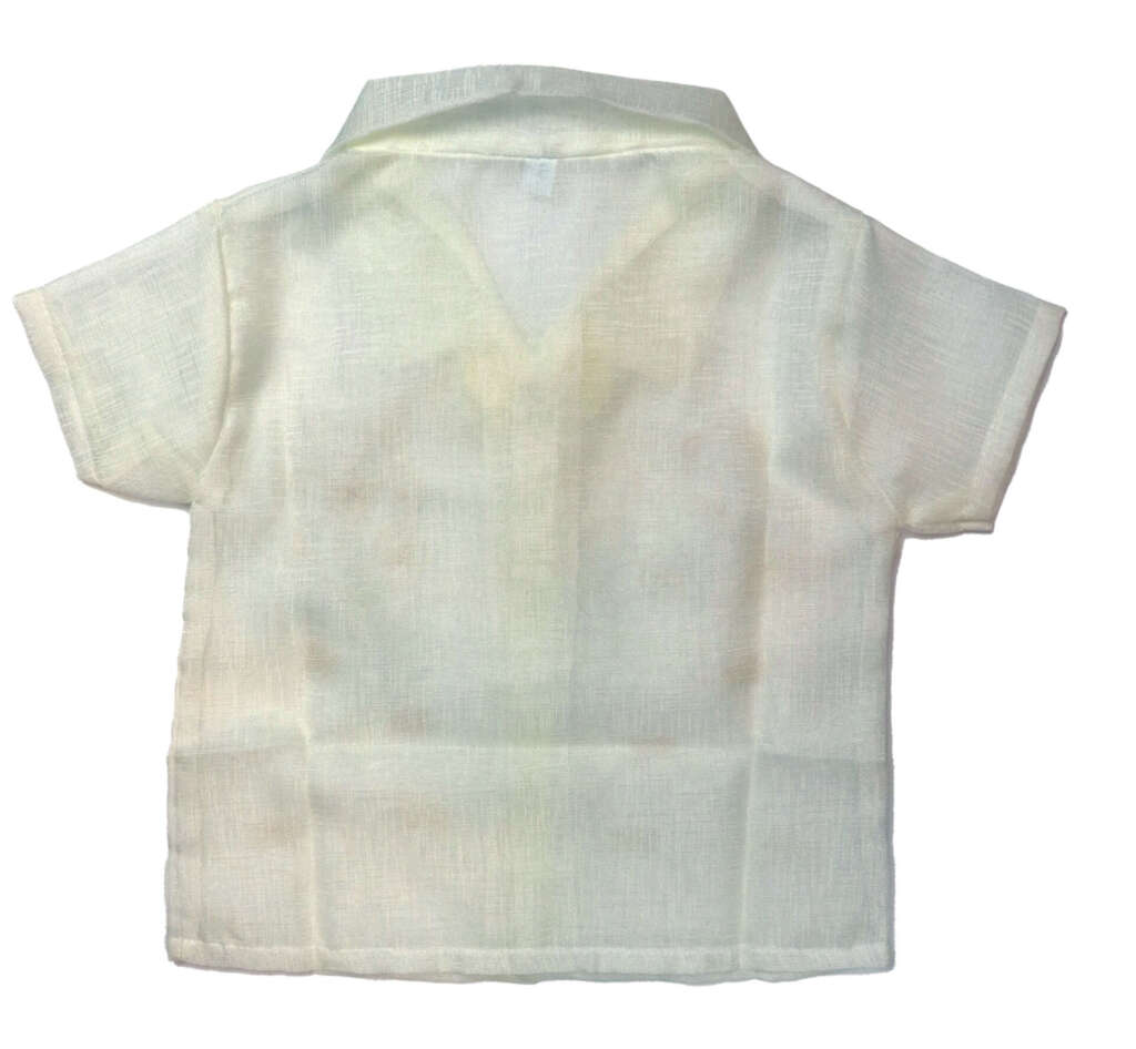Infant Christening Baptism Barong Tagalog Baby Outfit