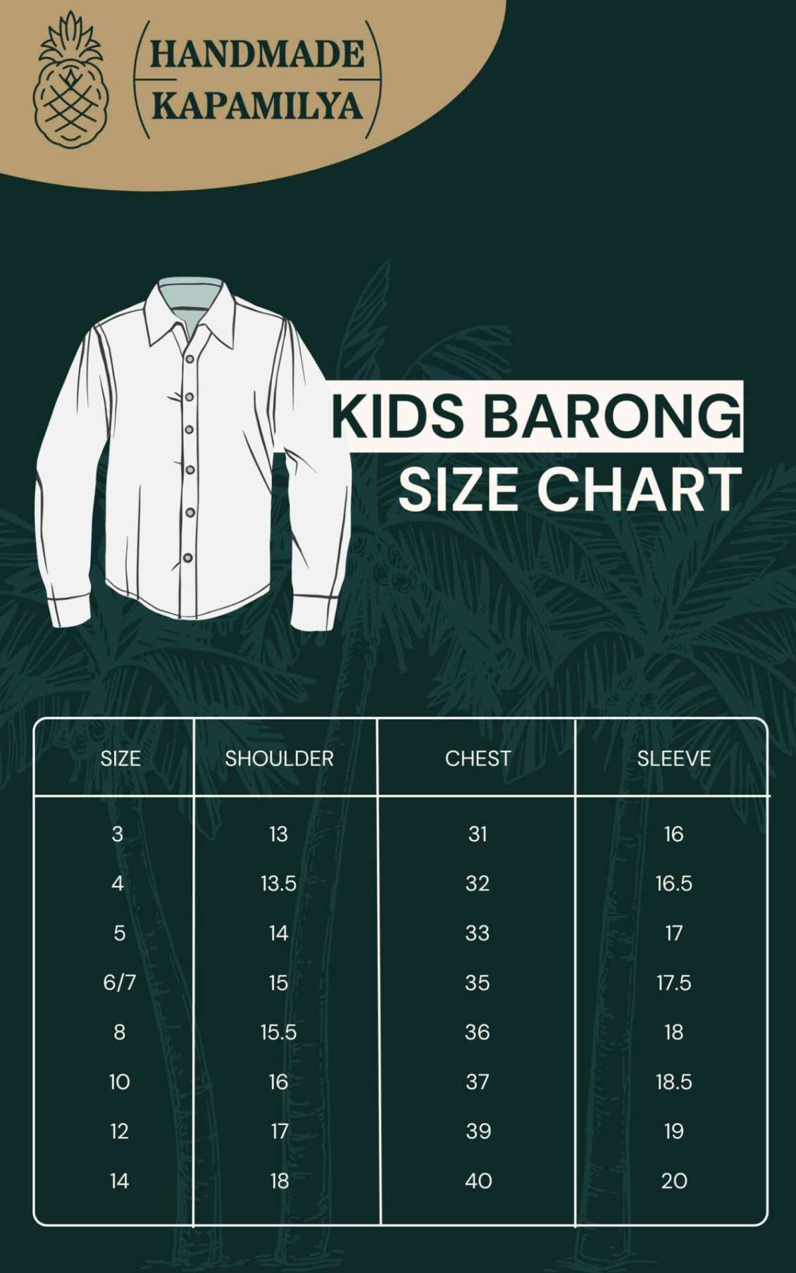 Kids Modern Feather White Barong Tagalog with Black Embroidery ORDER US ...
